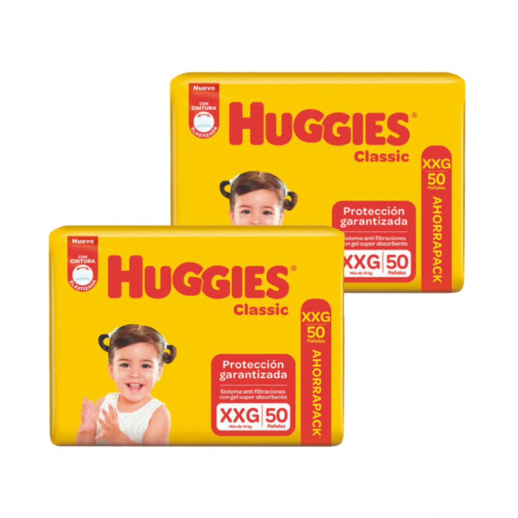 COMBO Huggies Classic XXG x 100 – b&m diapers