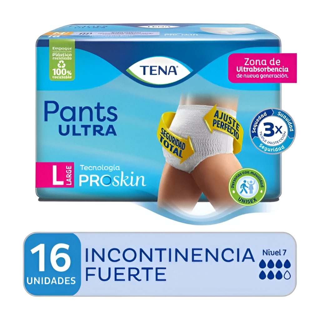Ropa interior descartable Tena Ultra L x 16 – b&m diapers